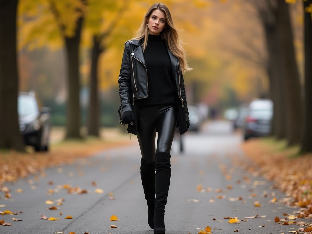 What to Wear With Black Overknee Boots - Boots Junkie